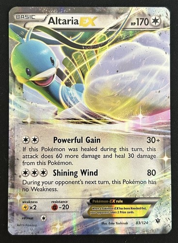 Altaria EX 83/124 Fates Collide Ultra Rare Holo Pokemon TCG Card NM | eBay