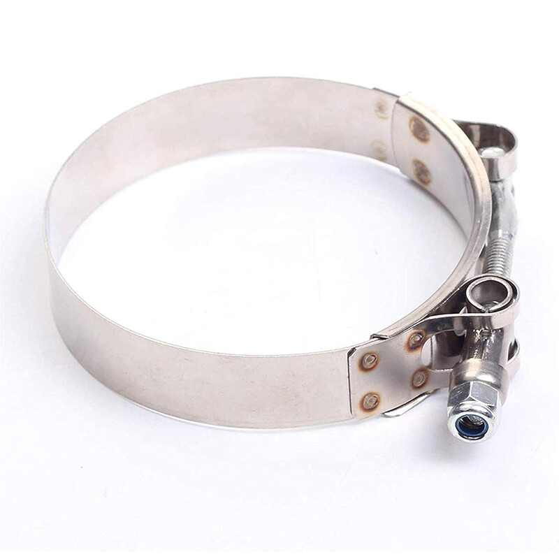8x 2" Stainless Steel T-Bolt Clamps Turbo Intake Silicone Hose Coulper ...