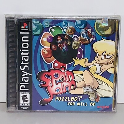 Factory Sealed (shrink wrapped) Spin Jam Sony PlayStation Video Game ...