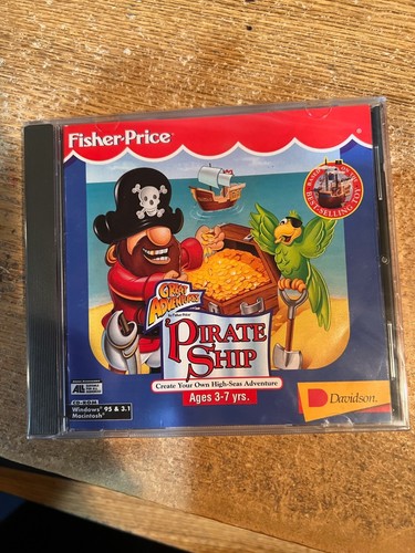 Great Adventures by Fisher-Price: Pirate Ship (PC, 1996, Jewel Case ...