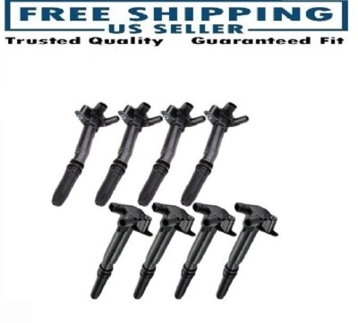 Ignition Coil 8PCS. for 2010-2017 Ford F150, F250, F350 Super Duty ...