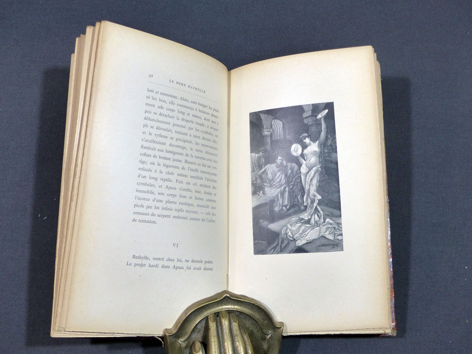 Jean Bertheroy LE MIME BATHYLLE Éd. Borel 1902 ill. Marodon CURIOSA ...