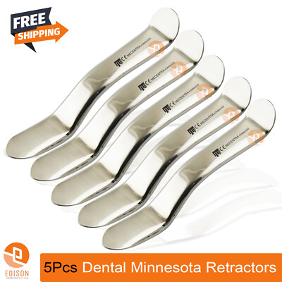 5 Pcs Minnesota Retractors Implant Mouth Opening Examination ...