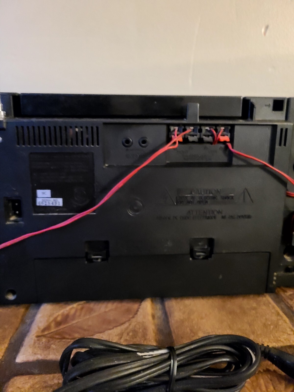 Vintage 1980s Sony CFS-1000 Boombox Cassette AM/FM Stereo w/ Cord ...