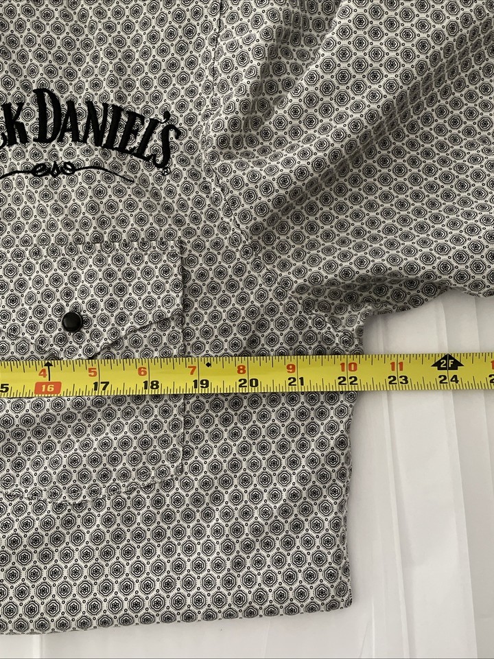 Jack Daniels Whiskey No7 Logo Western Style SS Black Pearl Snap Up ...