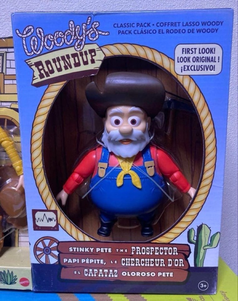 Toy Story Woody's ROUNDUP with Stinky Pete the Prospector Classic ...
