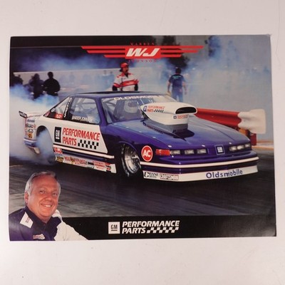 Warren Johnson NHRA Pro Stock Race Program Oldsmobile 1990s Drag Racing ...