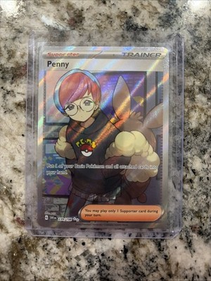 Pokémon TCG Penny Scarlet & Violet Holo Ultra Rare Card 239/198 NM/M ...