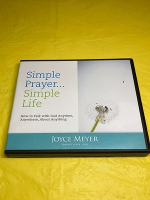 Simple Prayer Simple Life 4 Audio CD Set Joyce Meyer Ministries | eBay