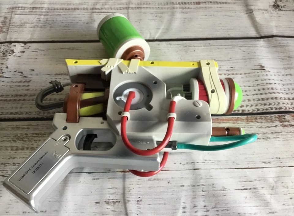 Rare 2018 Rick & Morty Prototype Portal Gun Light Sound Cosplay Adult ...