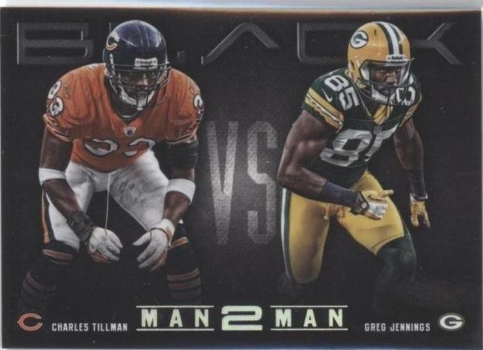 2012 Panini Black - Man 2 Man Greg Jennings, Charles Tillman #20 /349 ...