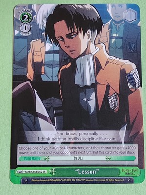 AOT/S35-E052 U "Lesson" , AOT Vol. 1, Weiss | eBay