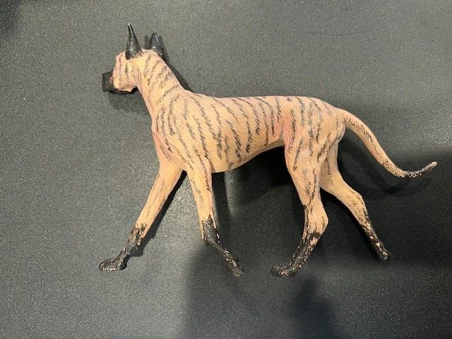 Breyer Great Dane #1520 Brindle Companion Animal Dog Retired 2001-2002 ...