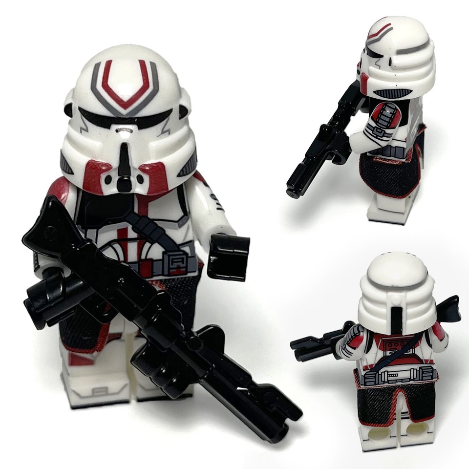 Anaxes Red Clone Paratrooper Star Wars Clone Wars Trooper Custom ...