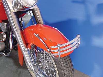 Front Fender Trim Bumper Grill FL 1955-1957 Panhead Rigid 74” 4-Speed ...