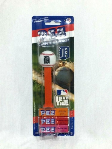 MLB Detroit Tigers Pez Candy Dispenser Baseball Series MOC Sealed ...
