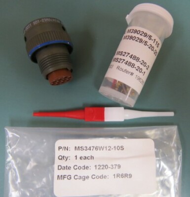 CORSAIR ELECTRICAL CONNECTORS MS3476W12-10S Qty of 1 per Lot 10 (Power ...