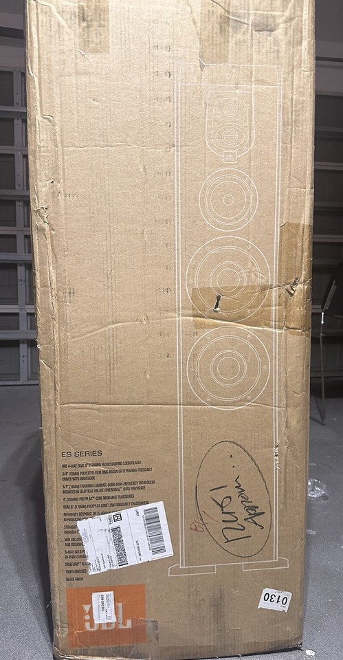 JBL ES80 4 Way Dual 6 inch Floorstanding Speaker (1 - One Speaker ...