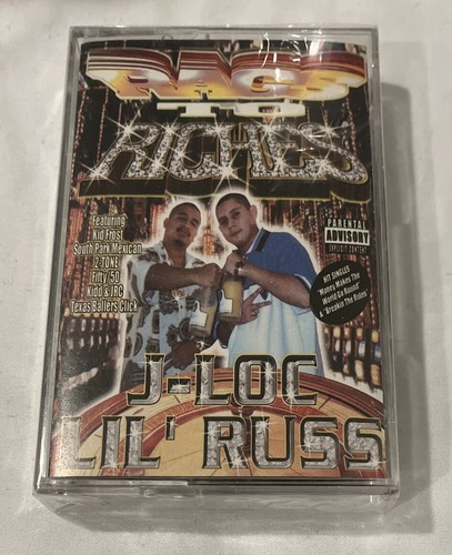 J-Loc Lil Russ - Rags 2 Riches - SEALED Cassette | eBay