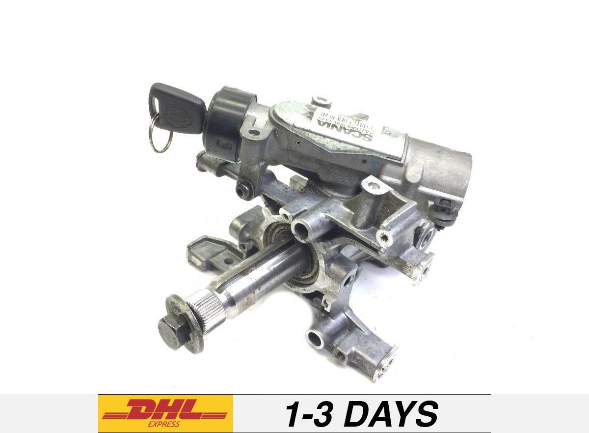 1910511 1744754 Steering Lock W/ steering Bracket Contacts Scania P G R ...