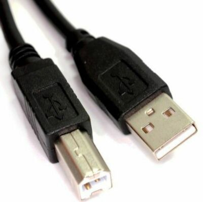 1m 2m 5m 10m USB 2.0 High Speed Cable Printer Lead A to B Long Black ...