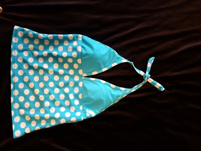 Disney Parks Girl's Halter Tsnkini Top Sz 14, Aqua | eBay
