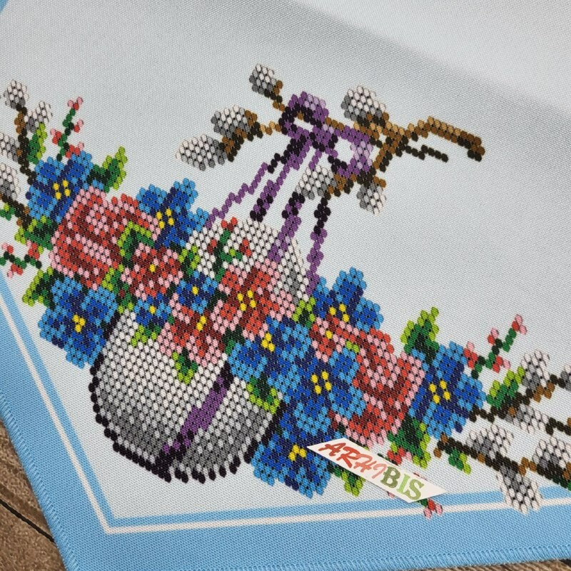 Easter Bead Embroidery Kit Needlepoint Decorative Table Linen Runner ...