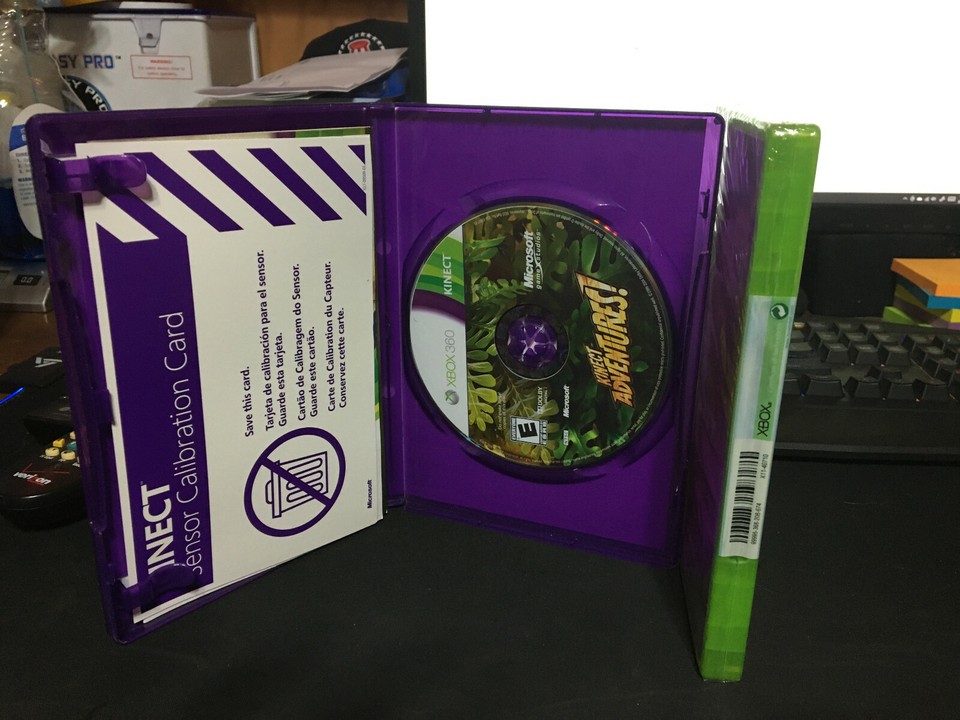 Kinect Adventures & DISNEY INFINITY Xbox 360 Complete Sensor ...