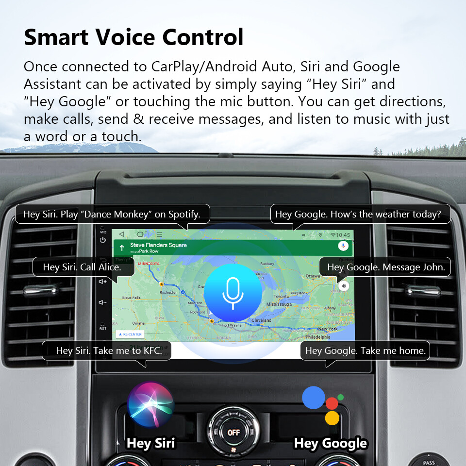 CAM+DVR+OBD+Q04SE Double 2Din Car Stereo Carplay Android 10 8-Core 7 ...