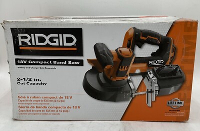 RIDGID 18-Volt Compact Band Saw (Tool Only) R8604B 648846074672 | eBay