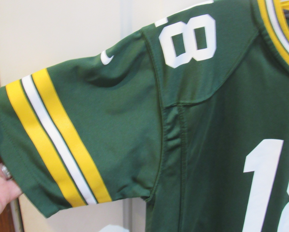 Green Bay Packers # 18 Randal Cobb NFL Jersey youth size XL 18-20 Nike ...