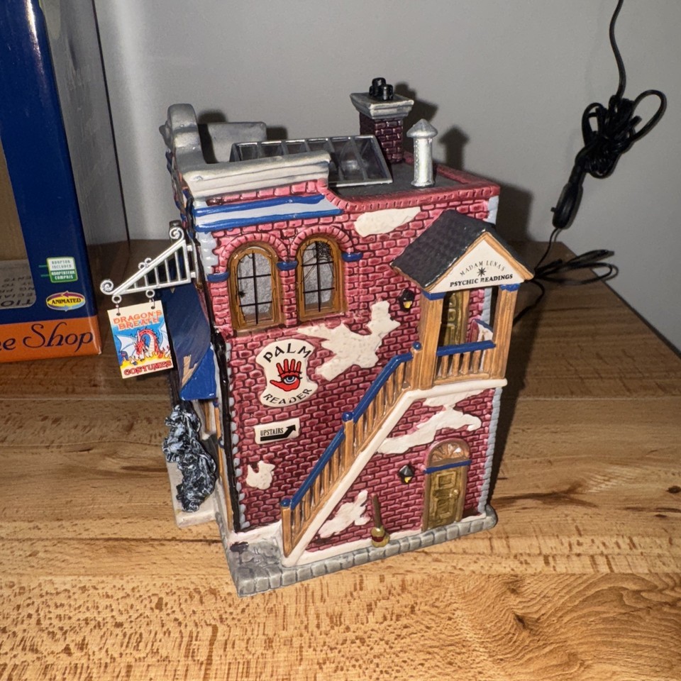 Lemax 05468A 2002 Spooky Town Dragon's Breath Costume Shop LN/Box | eBay