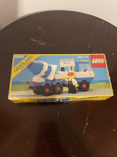 Lego 6682 Vintage Town Cement Mixer NEW SEALED NEVER OPENED (1985) | eBay
