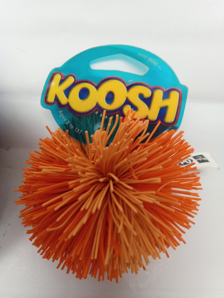 Koosh Ball Vintage Toy OddzOn & POOF MINI POWER Spiral Football Foam ...