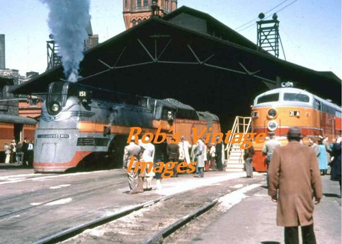 Milwaukee Road Chippewa Hiawatha 151 & Olympian Hiawatha 21A Erie Built ...