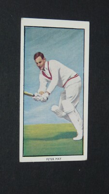RADIO FUN CARD 1956 BRITISH SPORTS STARS #1 PETER MAY CRICKET ...
