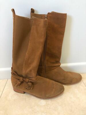 Girls Witchery Tan Suede Boots | eBay Australia