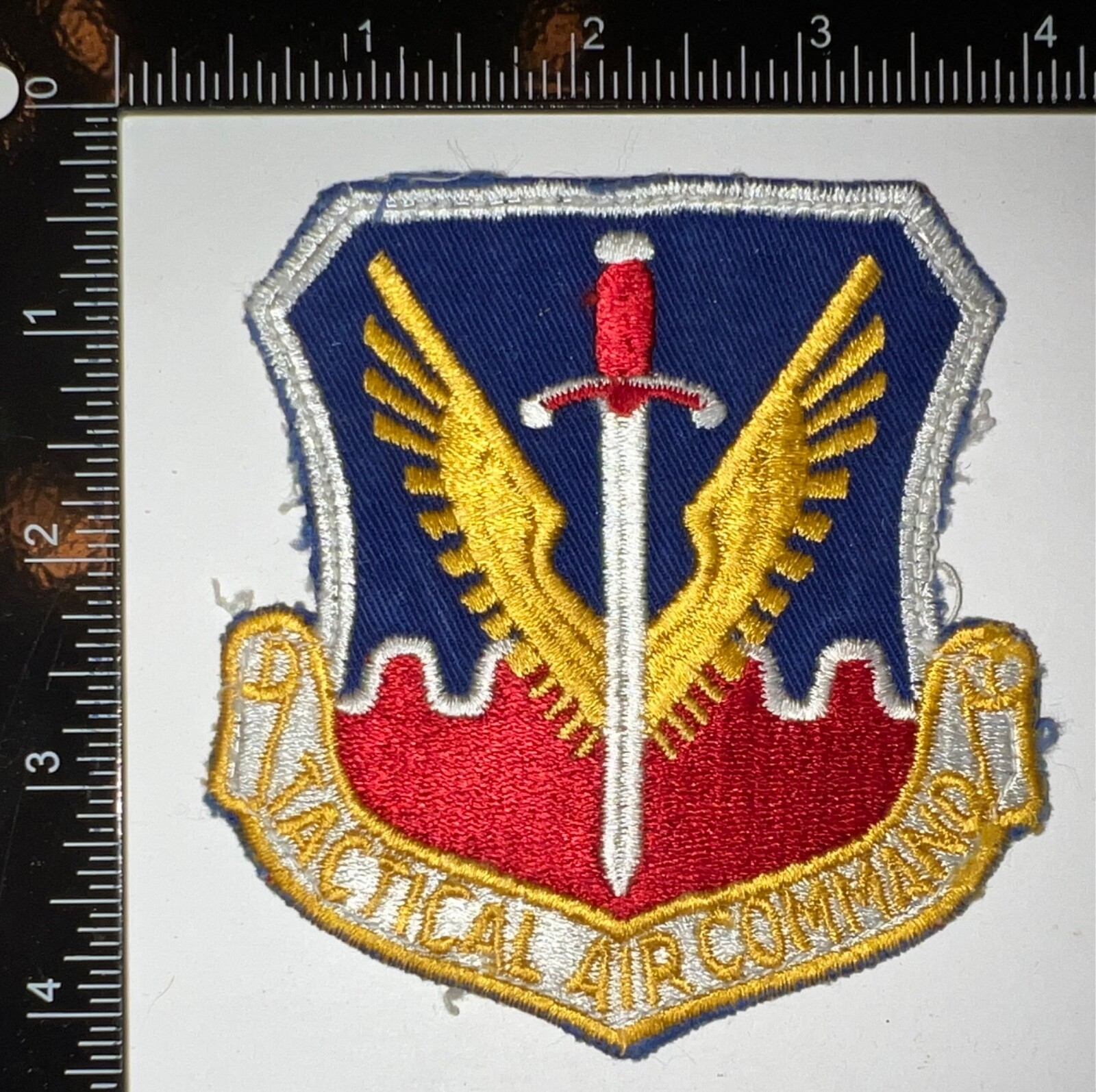 Cold War USAF US Air Force Tactical Air Command TAC WORN Patch | eBay