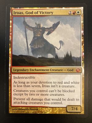 Iroas, God Of Victory MTG Journey Into Nyx Set #150 Boros Mythic NM ...