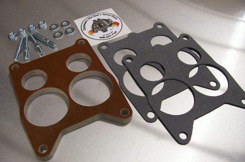 For Rochester Quadrajet Carburetor Phenolic Insulator Spacer Heat Soak ...