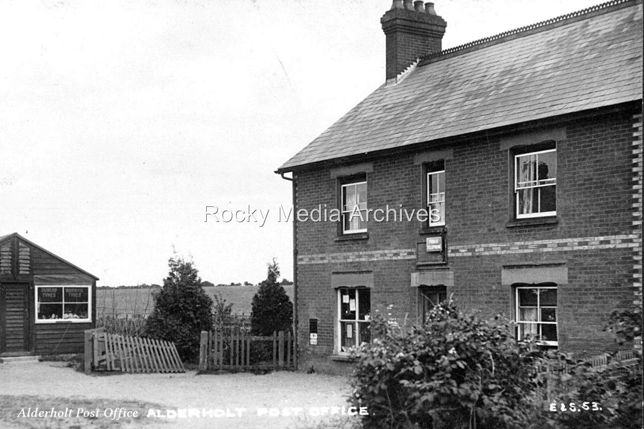 er-3 ALDERHOLT POST OFFICE, Dorset . Photo | eBay UK
