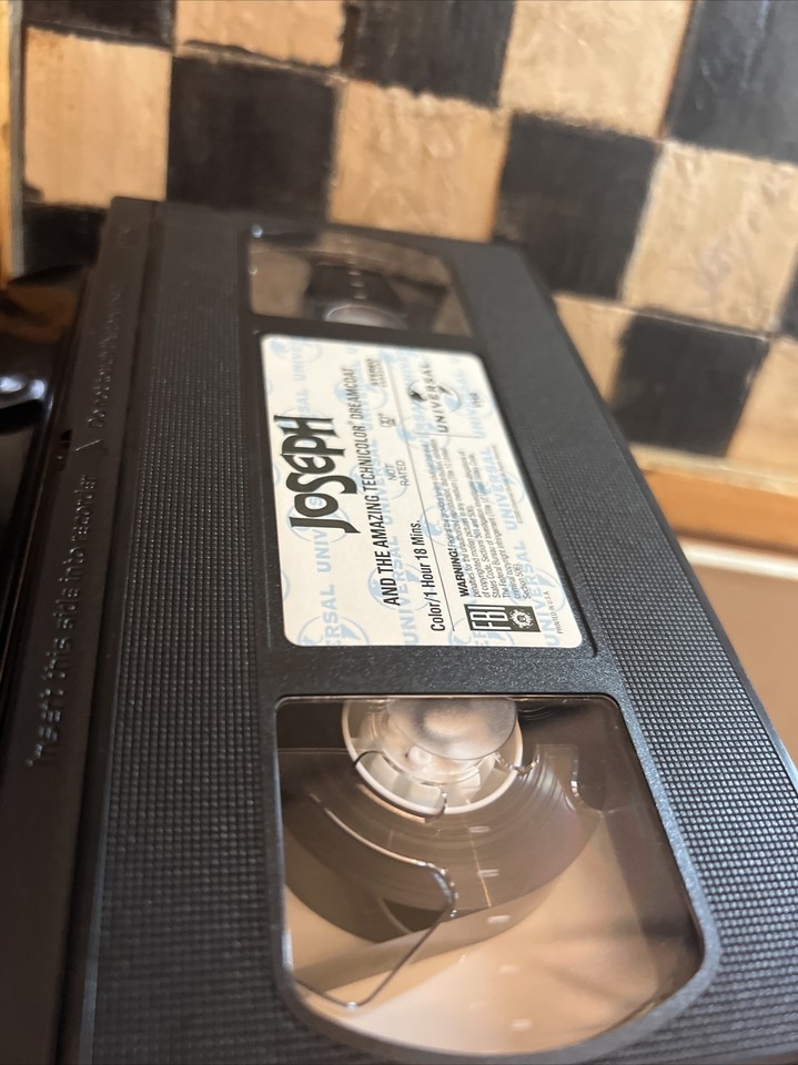 Joseph and the Amazing Technicolor Dreamcoat (VHS, 2000, Clamshell ...