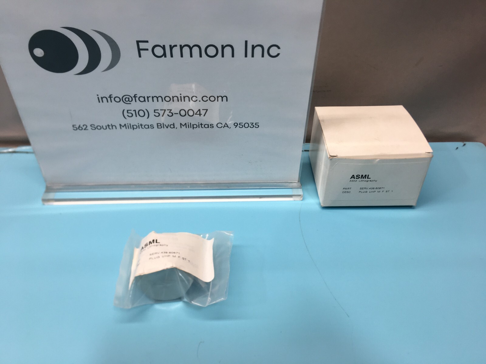 ASML SERV.439.60671 Plug UHP M F ST 1, 162261 | eBay