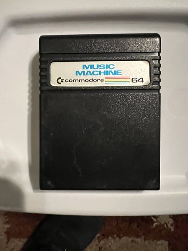 Commodore MUSIC MACHINE C64 Cartridge Vintage | eBay