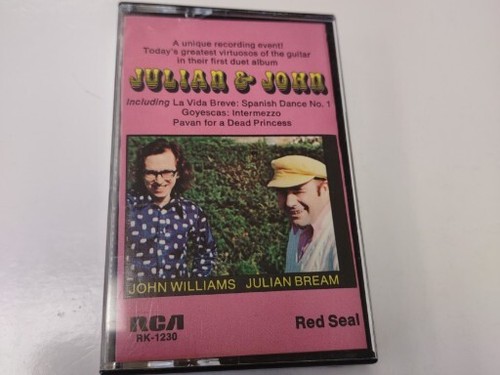 JULIAN BREAM & JOHN WILLIAMS - RED SEAL - CASSETTE TAPE LIKE NEW OOP | eBay