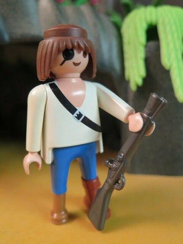 CUSTOM PIRATE TROMBLON I PLAYMOBIL 3029 3860 3947 4067 4432 5238 5737 ...