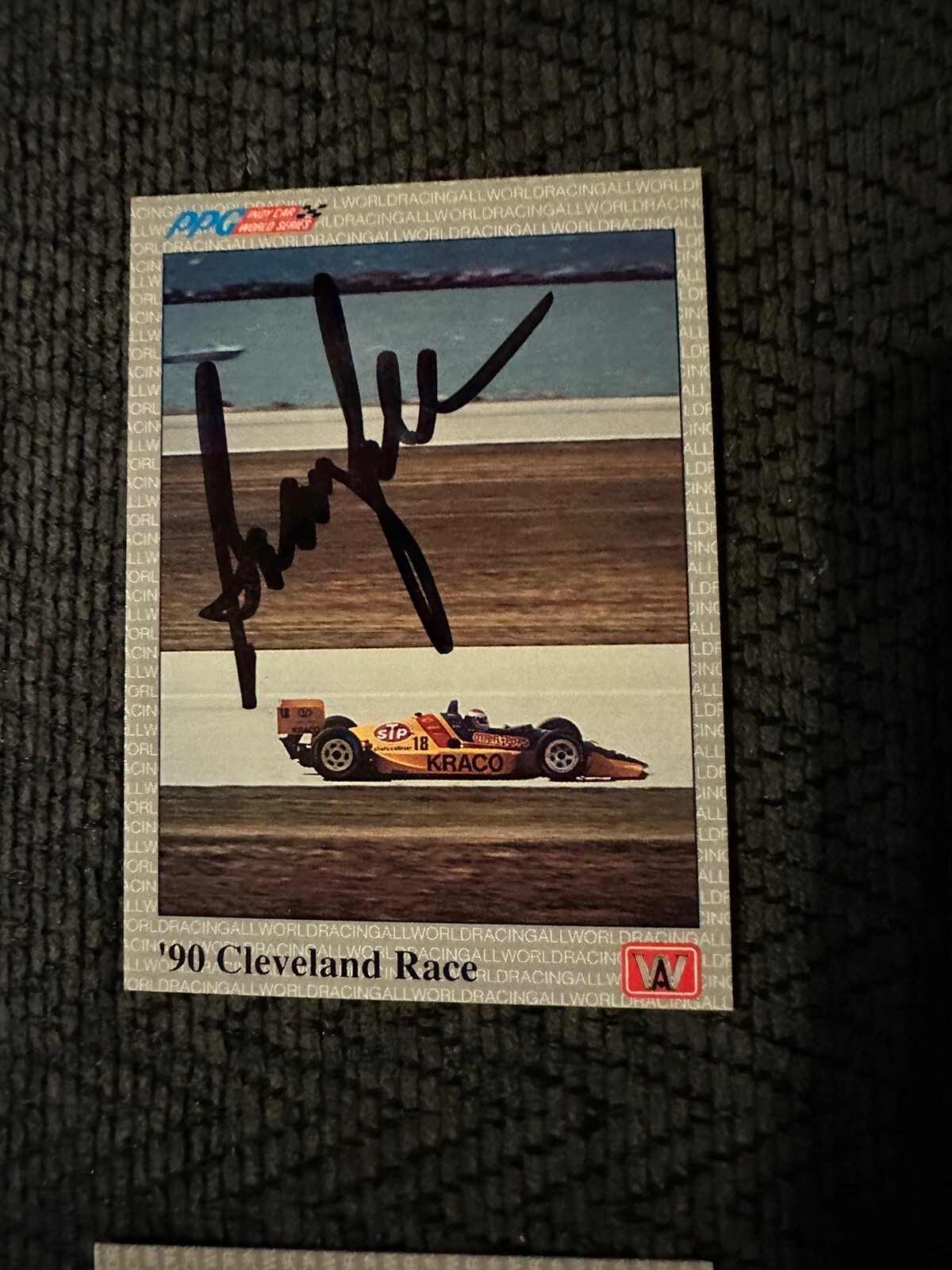 Signed Trading Card Indy 500 Car Indianapolis Bobby Rahal | eBay
