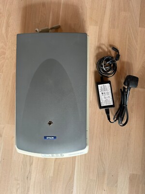 WORKING - Epson Perfection 1650 Flatbed Photo OCR Scanner + FREE ...