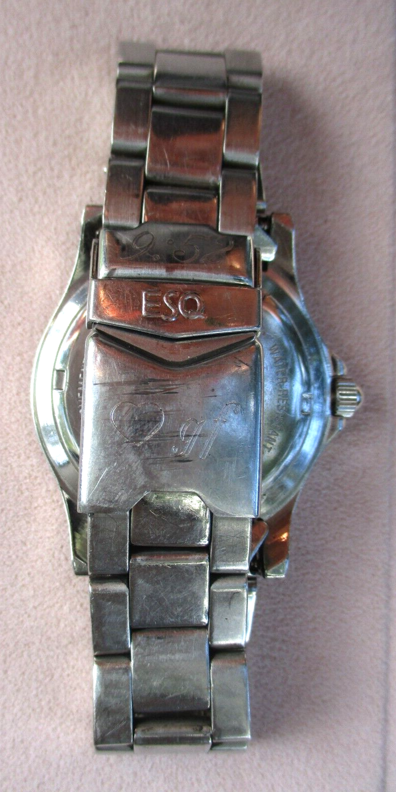 ESQ Swiss Stainless Steel Quartz Watch 300486 Cheerios 2000 | eBay