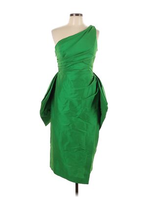 NWT Rachel Gilbert Women Green Cocktail Dress 10 | eBay